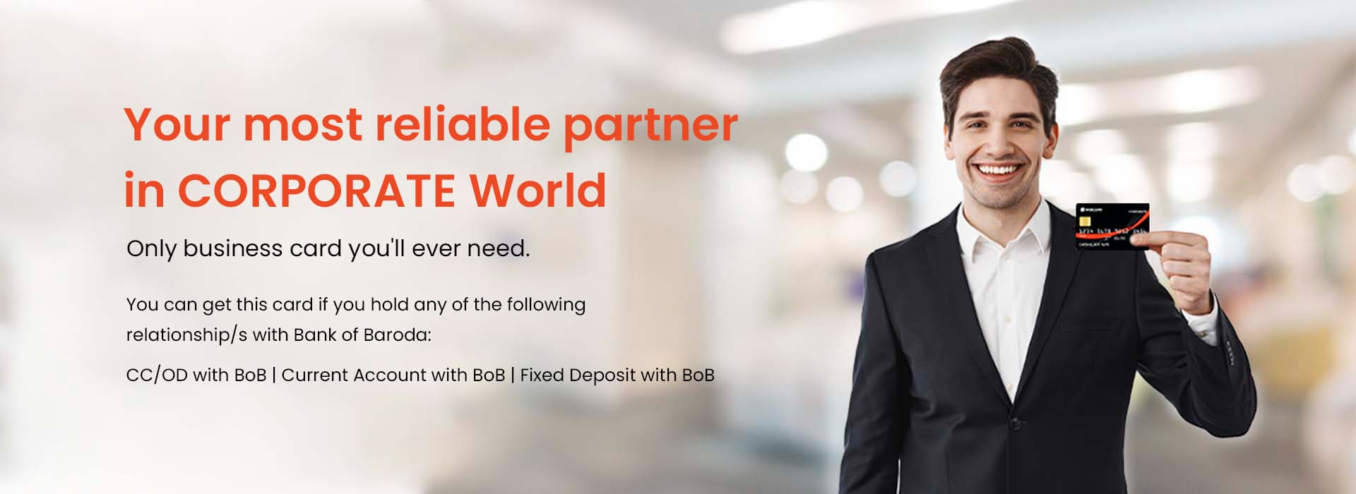 Corporate Credit Cards – Business Credit Cards in India | BOBCARD